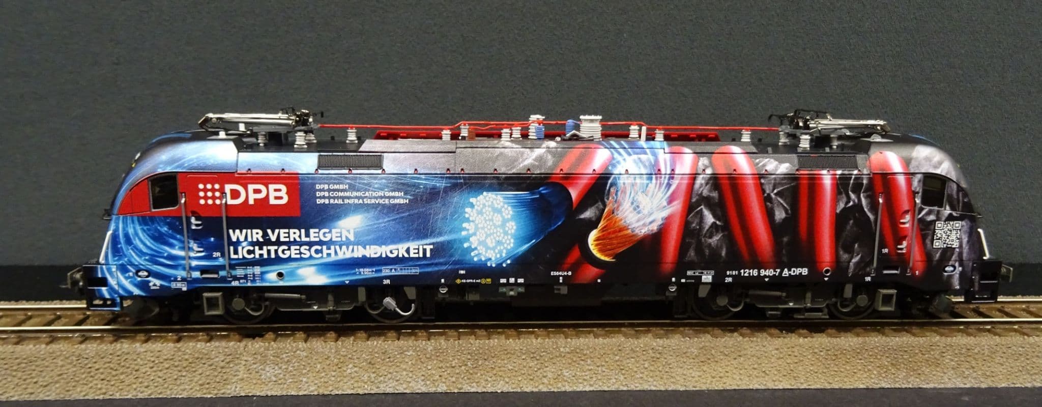 Roco 7510005 DBP Rh1216 Electric Locomotive DCC Sound