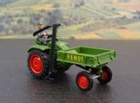 Wiking 8993927 Fendt Tool Carrier with Driver & Mower