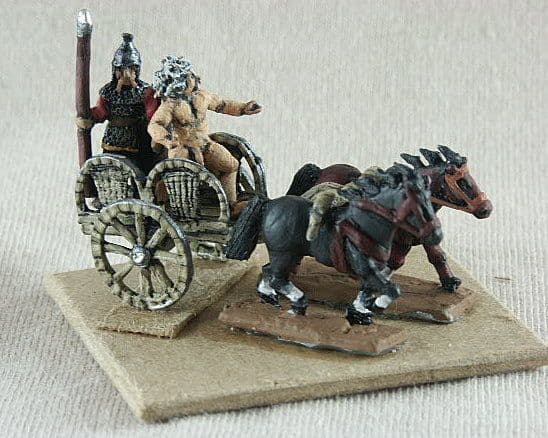 BCH01 Chariot with 2 ponies