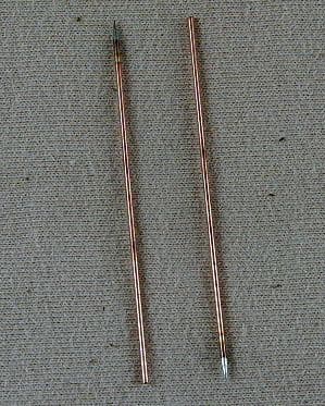 EQ08 50mm wire spear with pin shaped tip