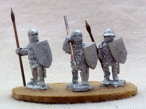 MUF30 Andalusian Mozarab Spanish mercenary armoured spearmen