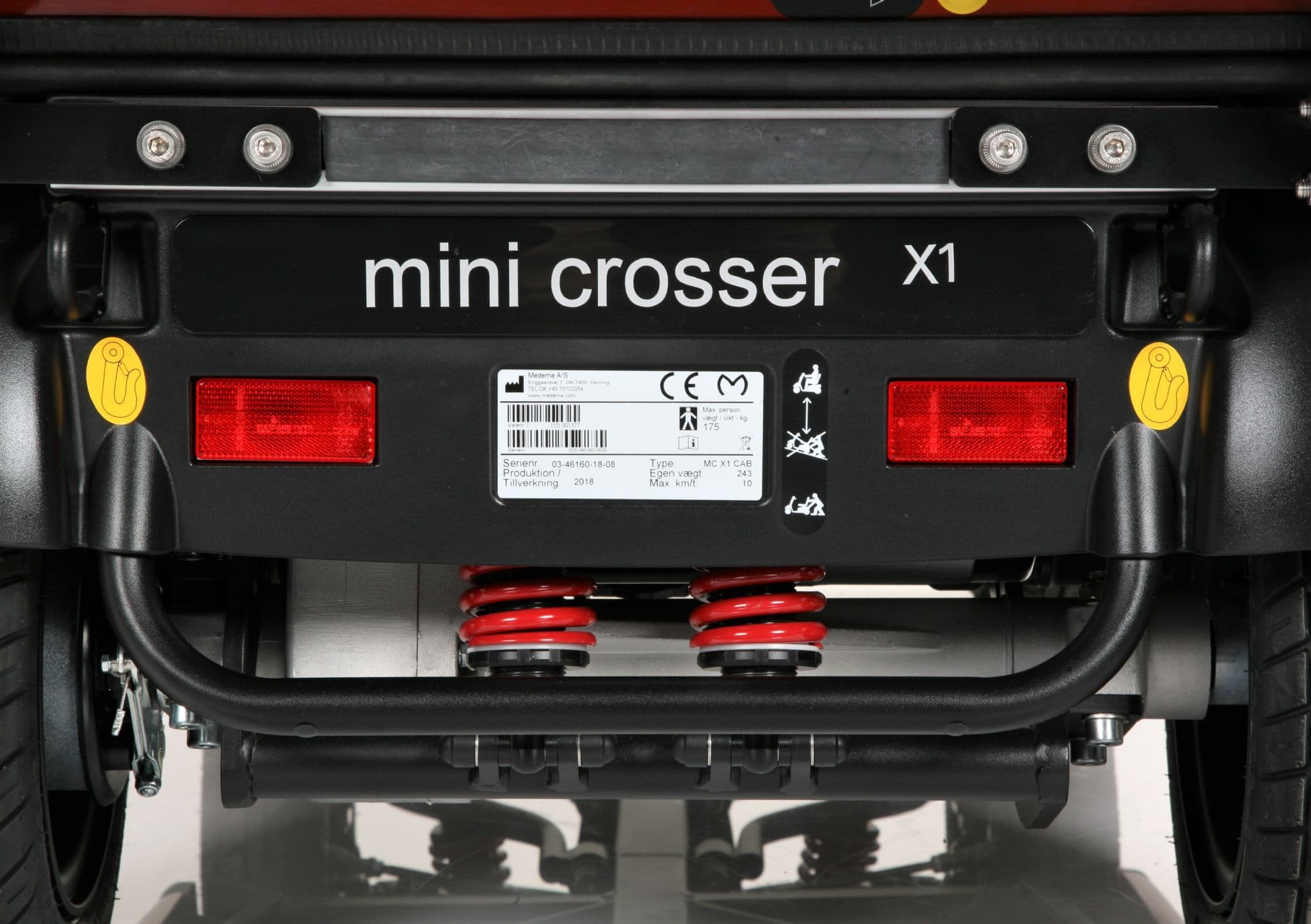 Mini Crosser X2 Cabin 4 Wheeler 8 mph with Heater