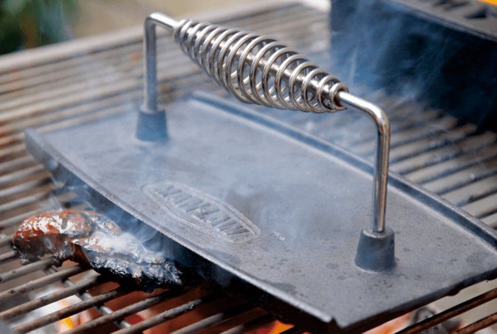 Cast Iron BBQ Grill Press