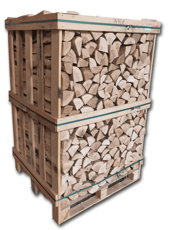 Extra Large Crate Of Birch Hardwood Logs