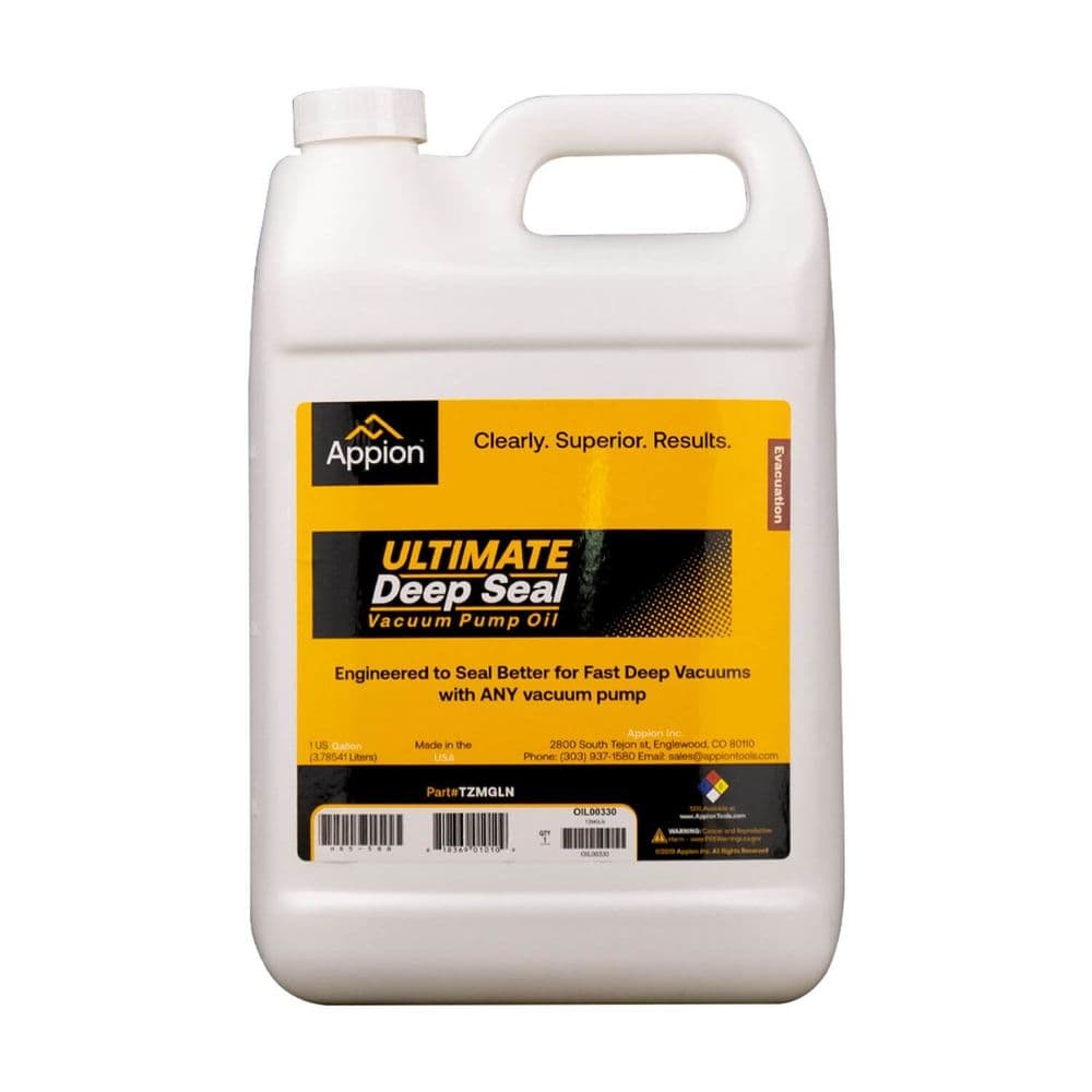 Appion Ultimate Deep Seal Vacuum Pump Oil Gallon