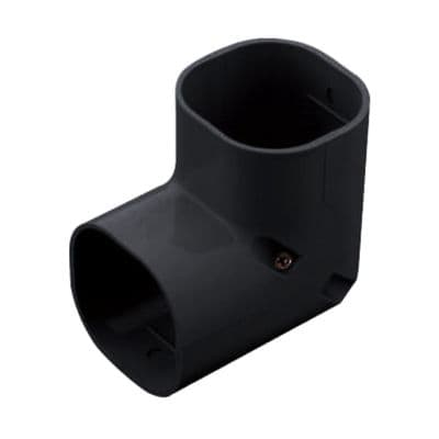 Black Trunking & Fittings 75mm x 63mm