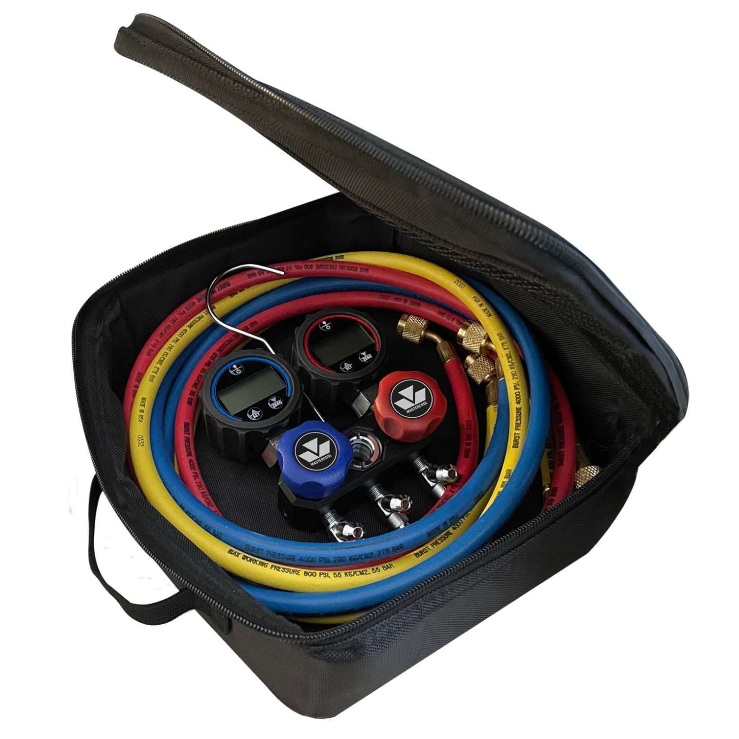 Mastercool Mini Fold Refrigeration Digital Manifold Set