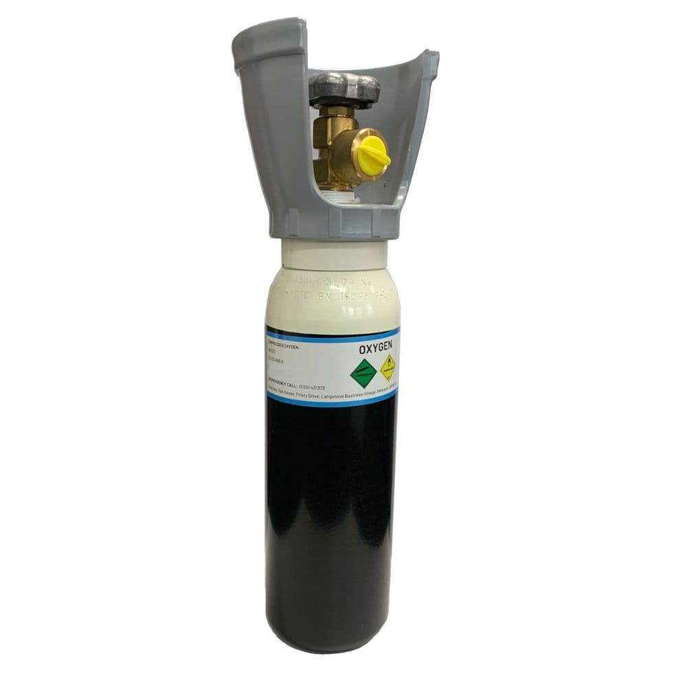 Oxygen Cylinder 2Ltr Flametech Lite Replacement