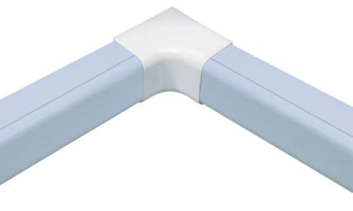 Plastic Trunking Internal Elbow 110mm x 75mm
