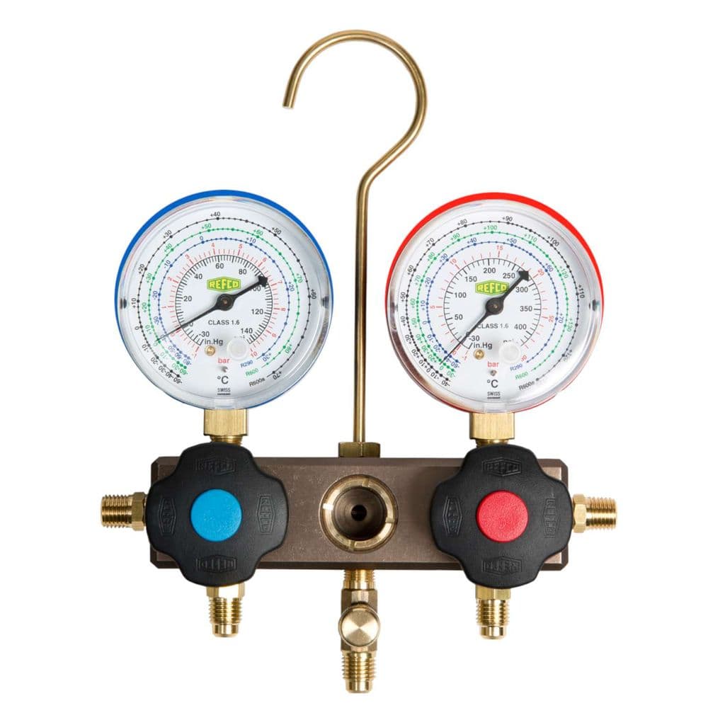 Refco 2 Valve Manifold Only R410A/R32