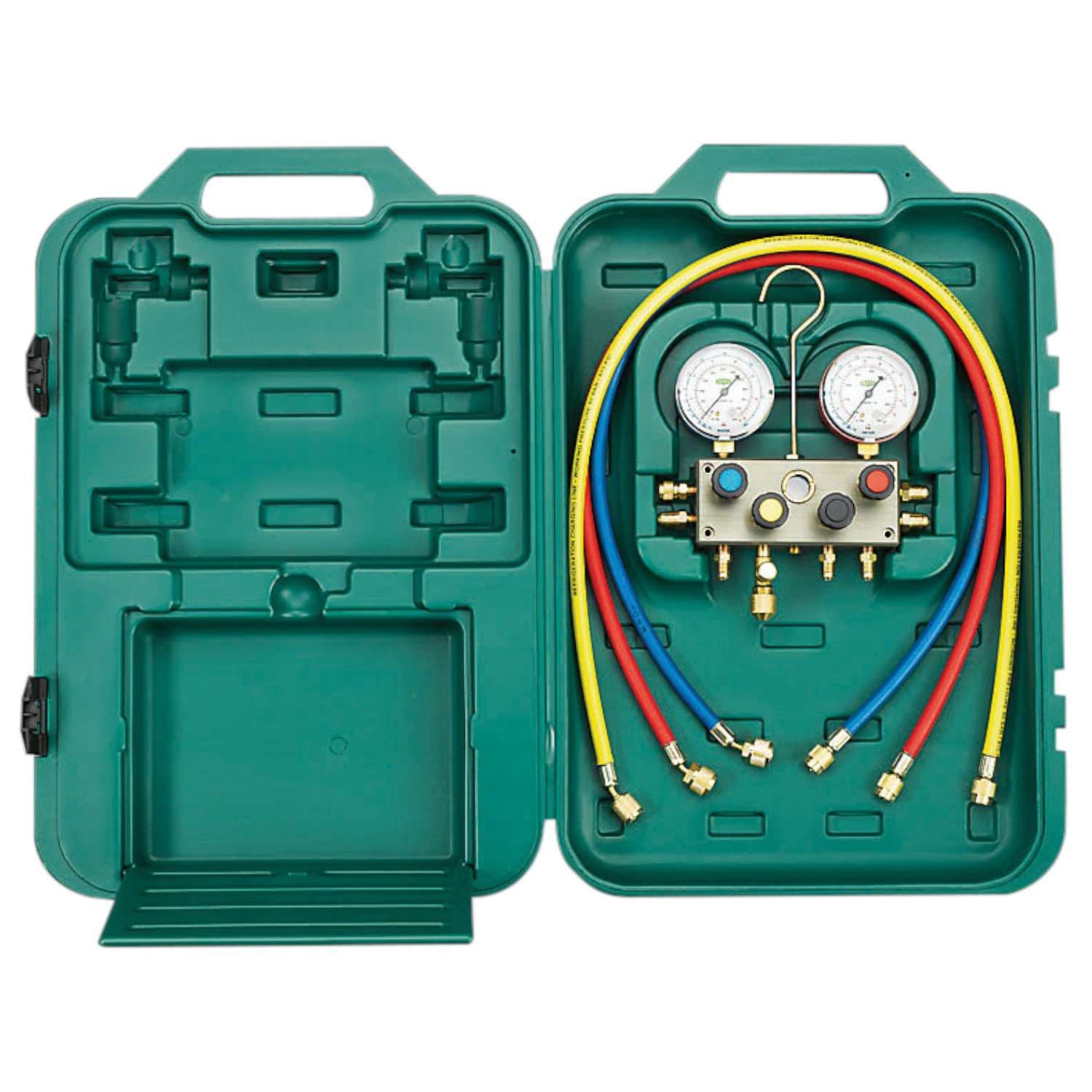 Refco BM4-3 Four Way Manifold Set R134A/R404A/R22