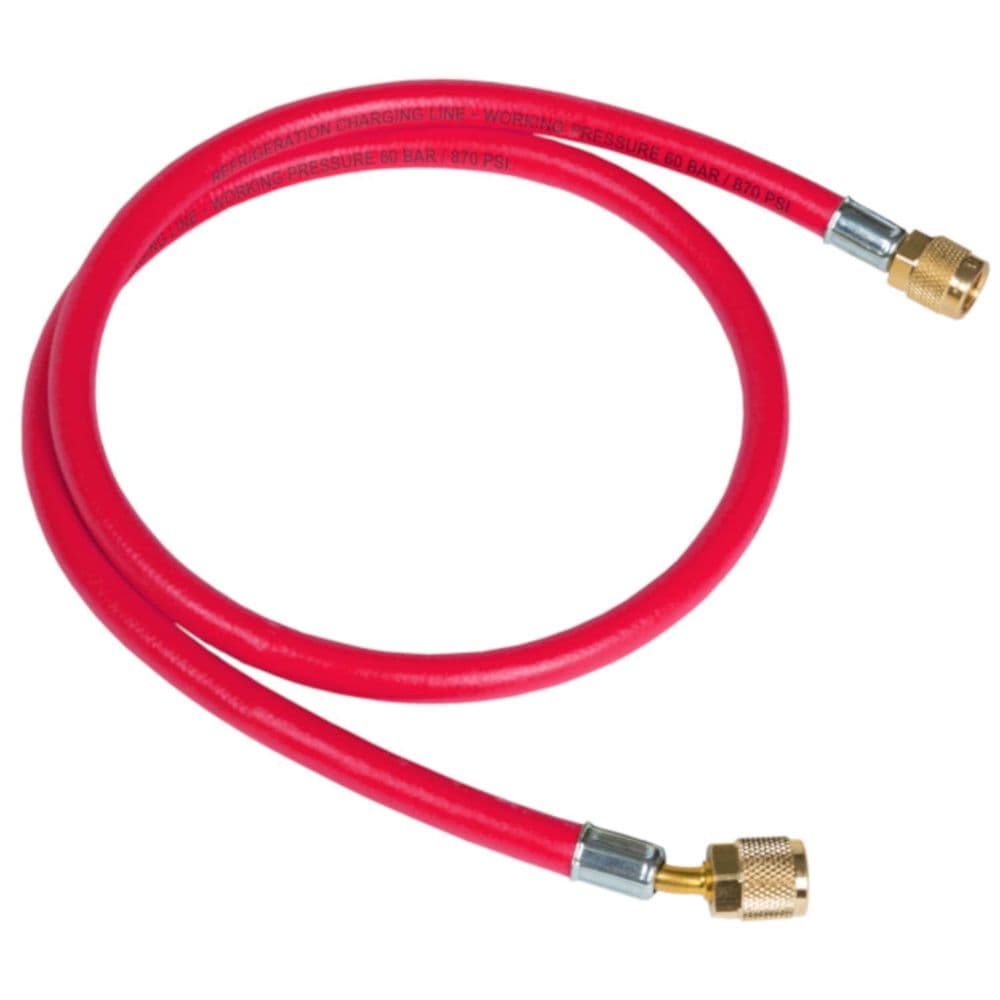Refco Hoses 1/4" SAE Single Red Charging Lines