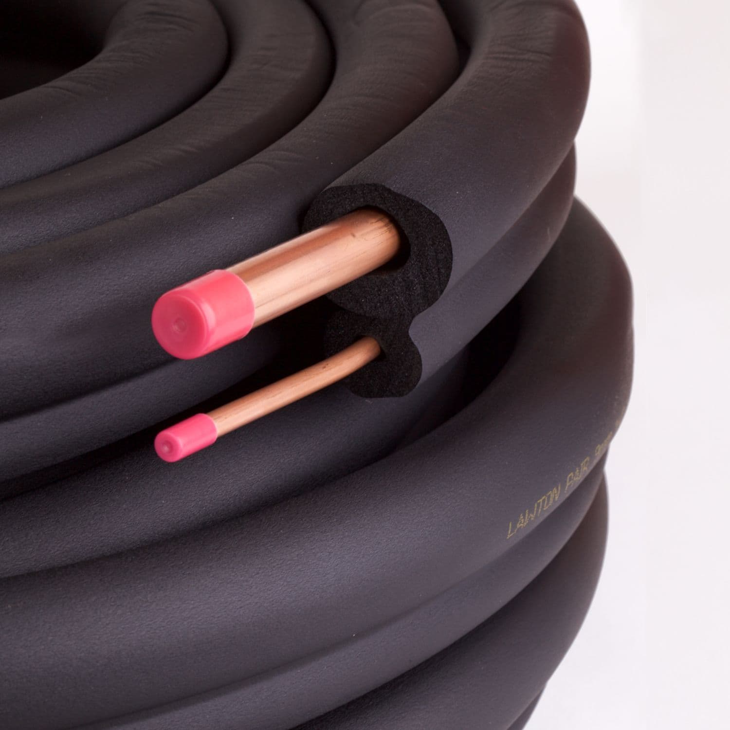 Refrigeration AC Lagged Copper Tube Pair 20m 5/8" 3/8"