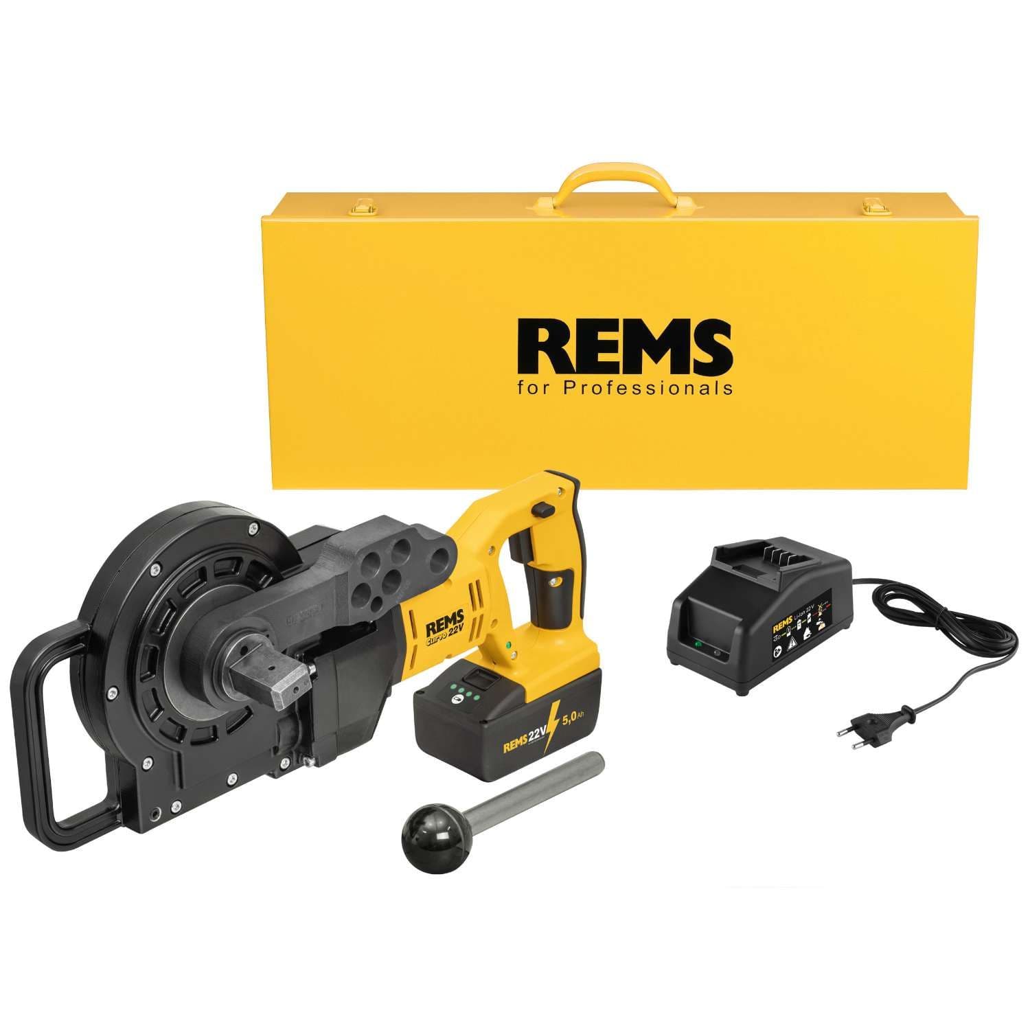 REMS Curvo 22v Battery Pipe Bender
