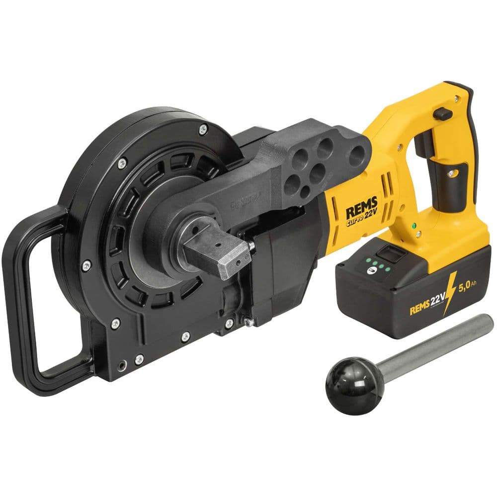 REMS Curvo 22v Battery Pipe Bender