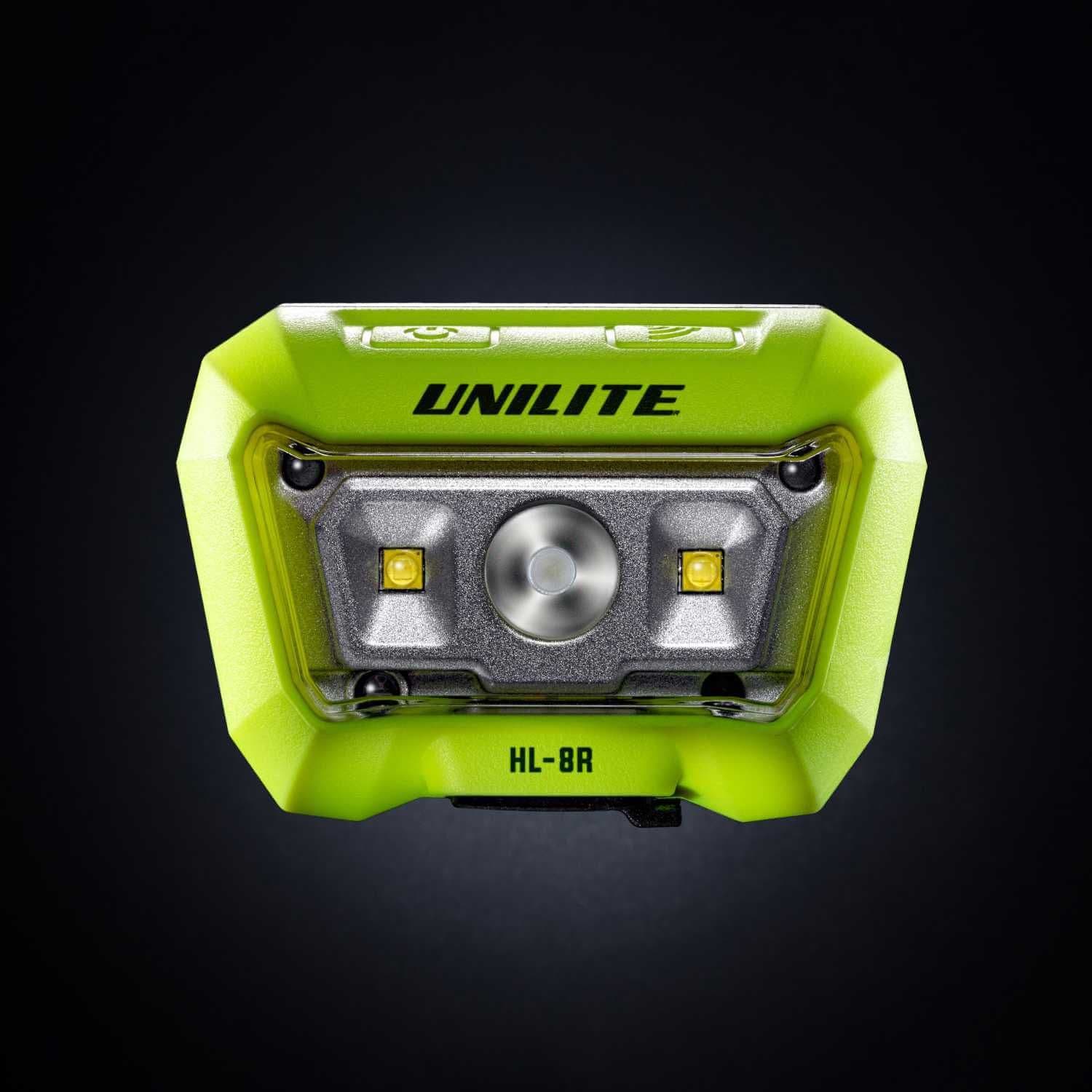Unilite HL-8R Sensor Dual Beam Headtorch 475 Lumens