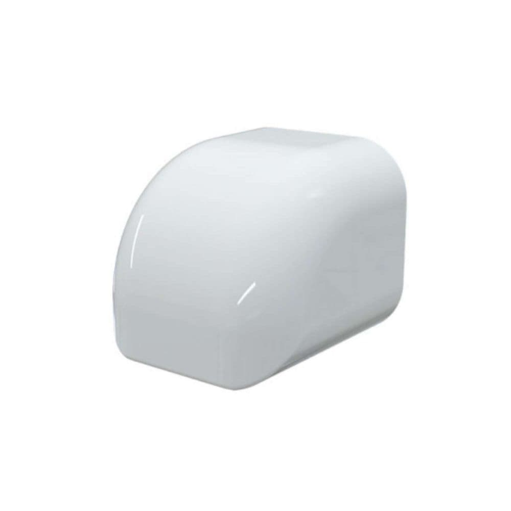 White Trunking 70x64mm End Cap