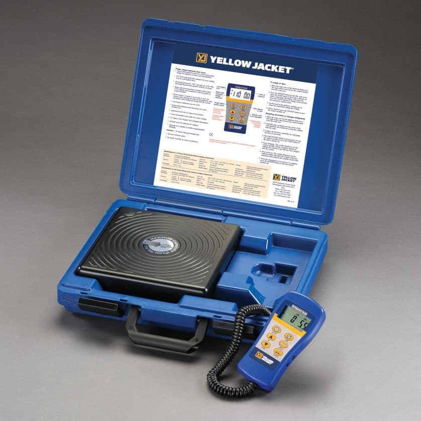 Yellow Jacket Digital Platform Charging Scales Metric 100 kg