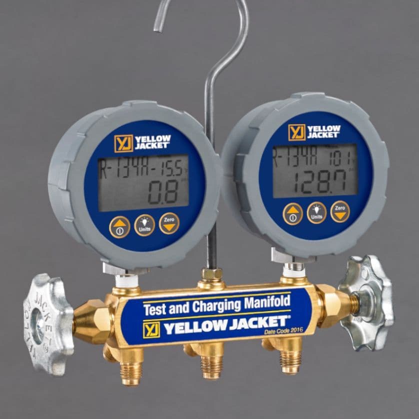 Yellow Jacket Series 41 Digital 2 Valve Manifold