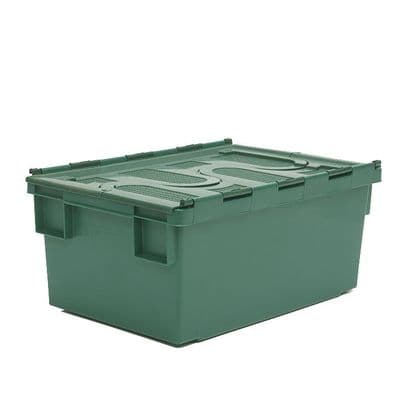Attached-Lid Container Ref: PMN718 Size: L600 x W420 x H265mm