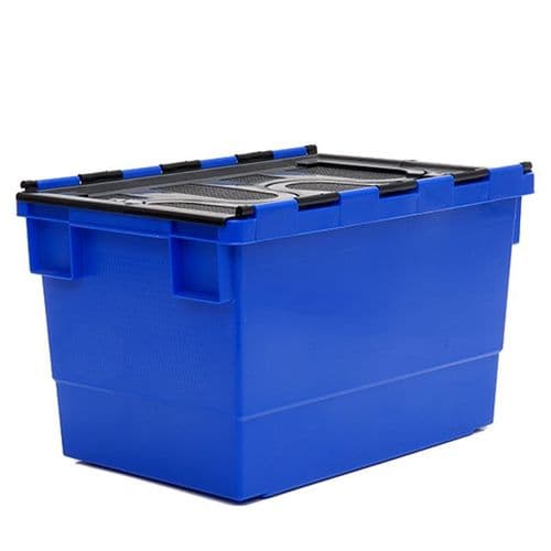 Attached-Lid Container Ref: PMN719 Size: L600 x W420 x H350mm