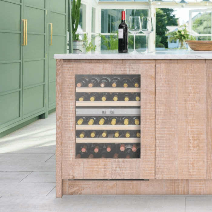 EX-DISPLAY Caple Integrated Undercounter Dual Zone Wine Cabinet Wi6161