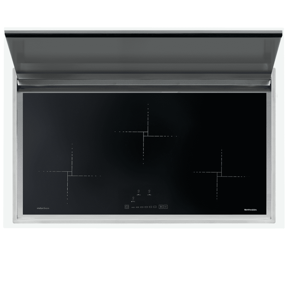 Barazza 90 cm Lab built-in and flush Induction hob with cover 1PLBC3IDN