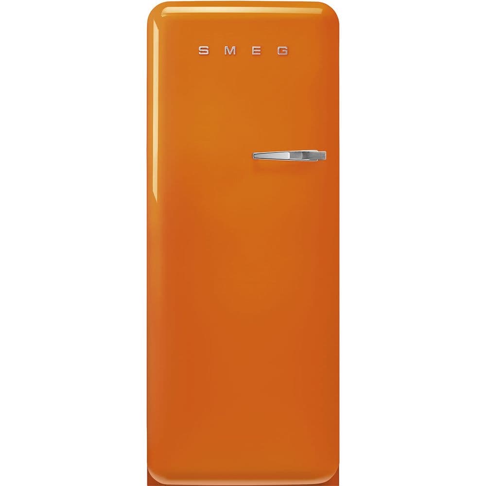 Smeg FAB28LOR5 50 s Style Freestanding Fridge Left Hinge Orange