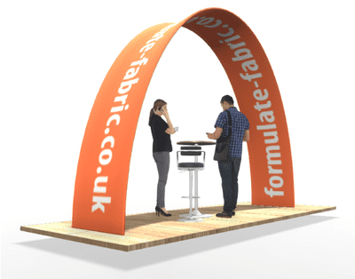 Formulate Fabric Event Arch Indoor