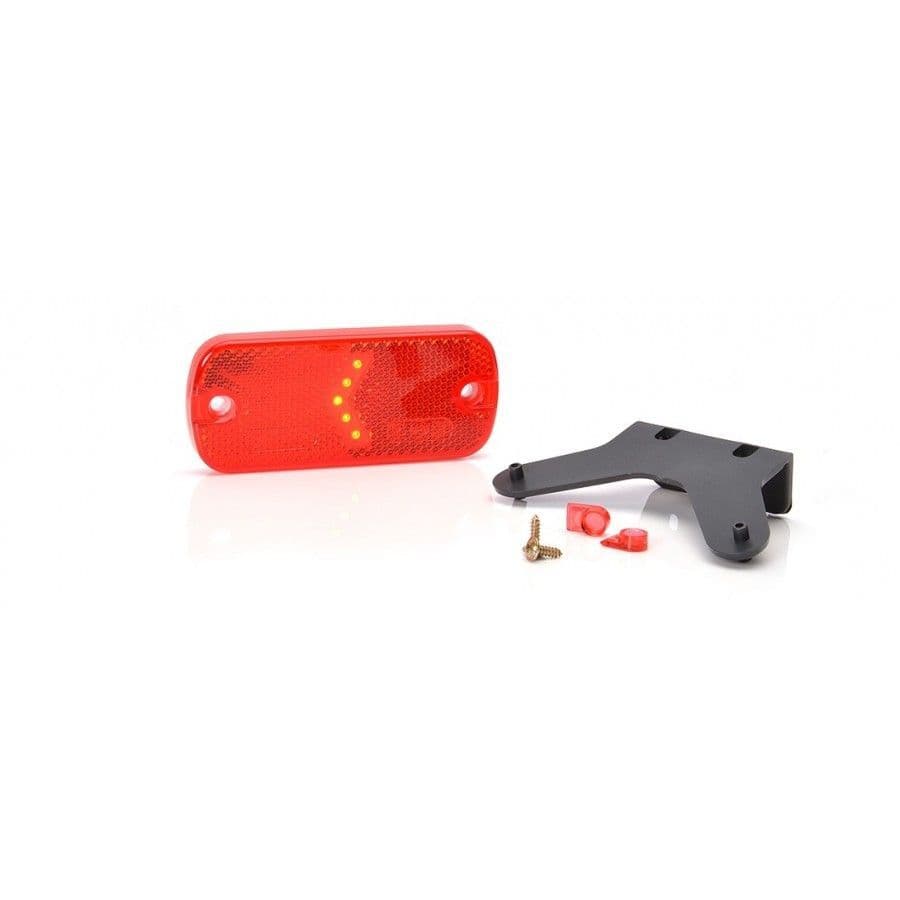 LED Rear Marker & Reflector - Red