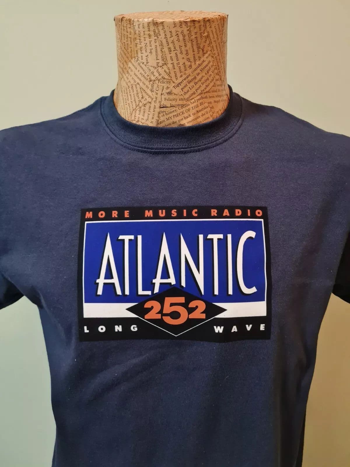 Atlantic 252 T Shirt ILR Pirate Station 1980s 90s retro iconic tee LW ...