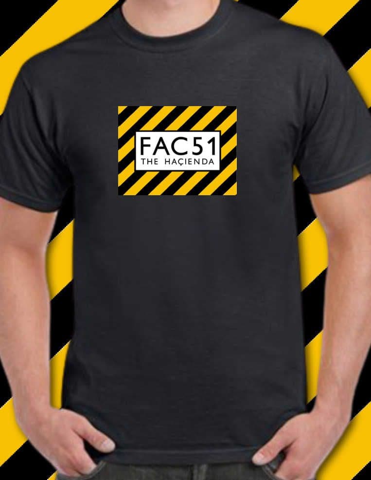 Hacienda Fac 51 Rave Club T Tee Shirt various colours Manchester music