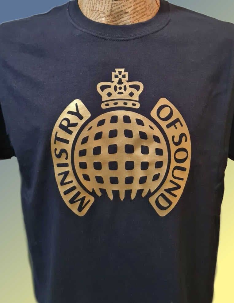 Ministry of Sound tee t shirt retro legendary nightclub