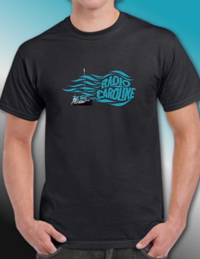 Radio Caroline T Shirt various colours Pirate radio ship