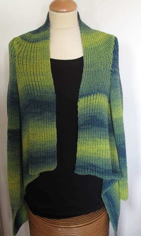 Waterfall cardigan - Pattern only