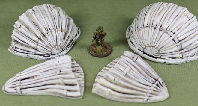 28mm resin parachutes
