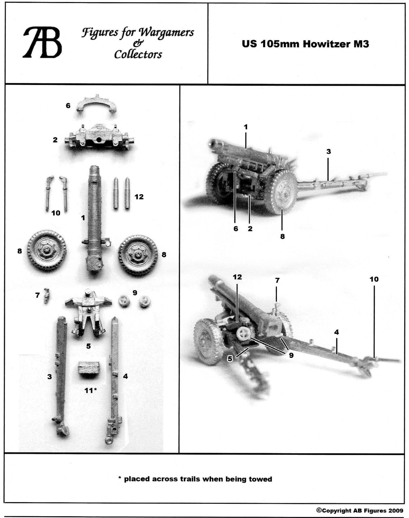 AAP01 20mm US 105mm M3 Howitzer
