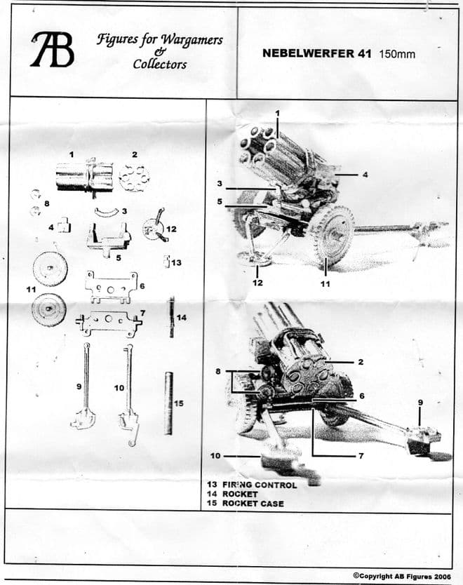 GAP06 20mm 15cm Nebelwerfer 41