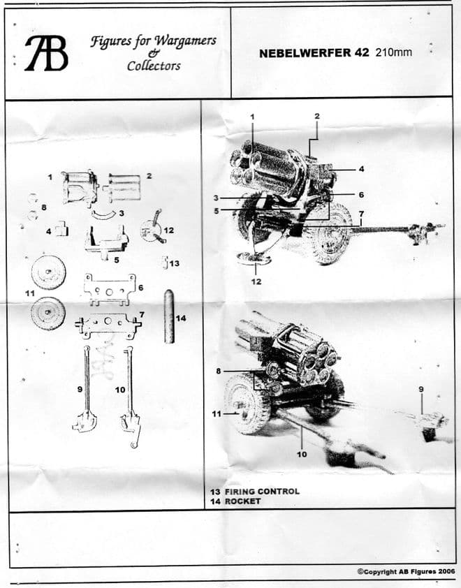 GAP07 20mm 21cm Nebelwerfer 42