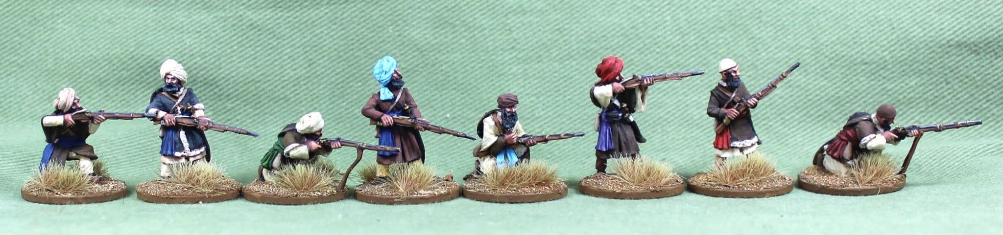 GAPS24A Afghan tribesmen with matchlocks