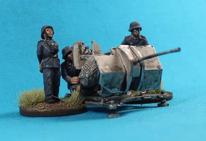KA29 Luftwaffe crew and 2cm flack 30 gun