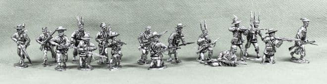 OR38 Fingo Mfengu Skirmishers 16 Figs
