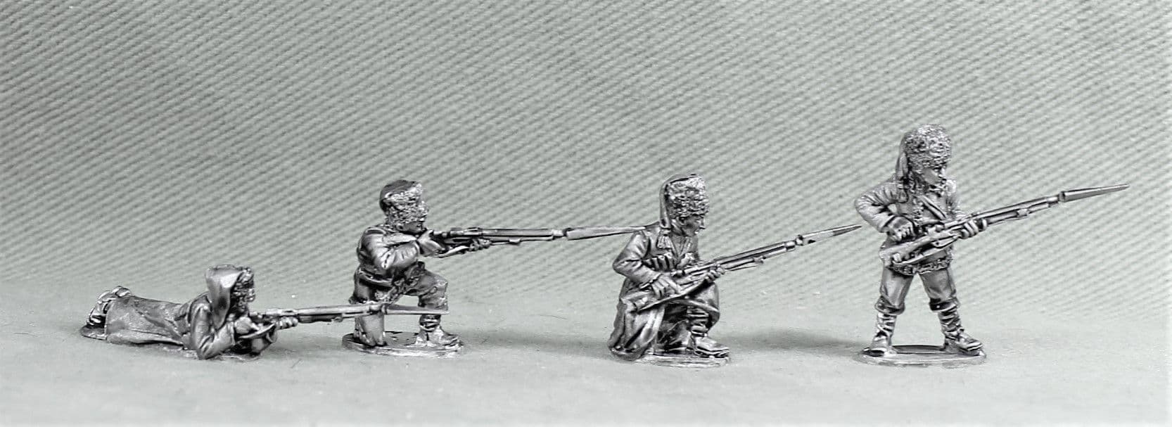 RCW2 Ukrainian Cossack Infantry White Russian Firing line