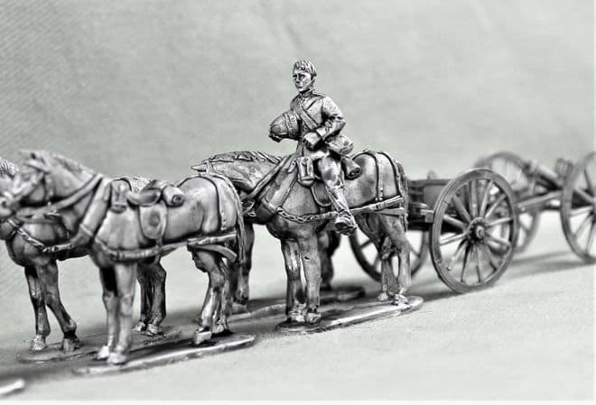 ZWB106 Gatling Gun Limber and crew ZWB104 105 103 102