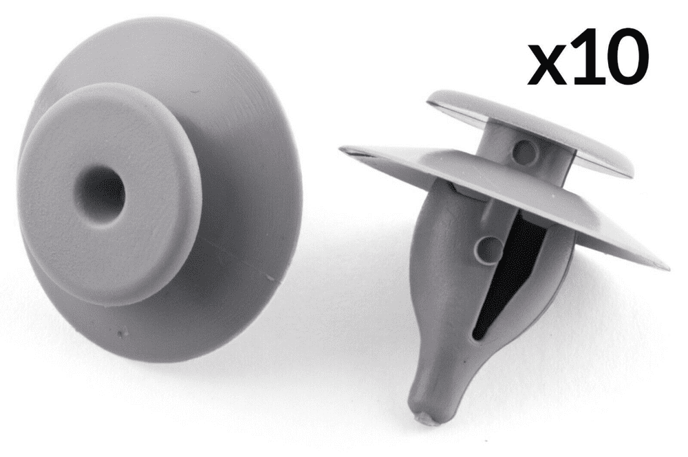 10x Clips for Ford VW Audi Seat Rover Interior Door Card Fascia Panel ...