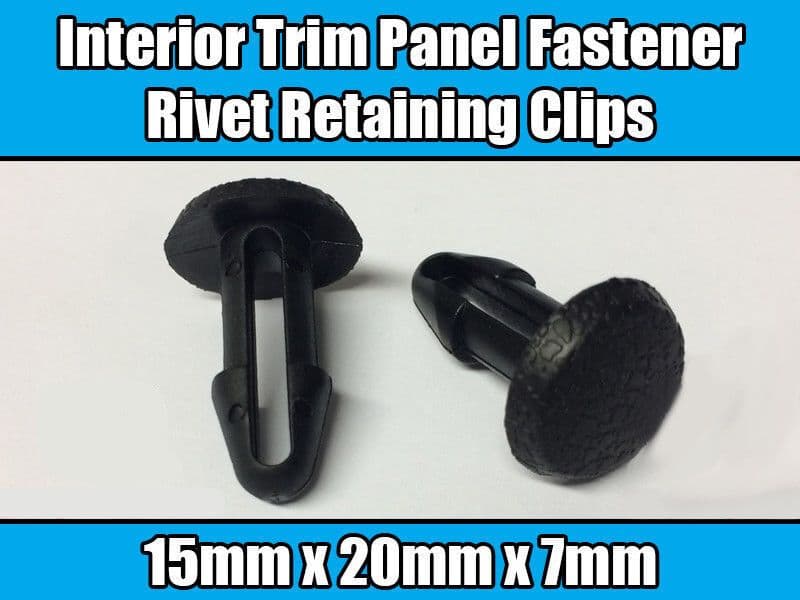 10x Clips for Honda Toyota Interior Trim Panel Fastener Rivet Retainer ...