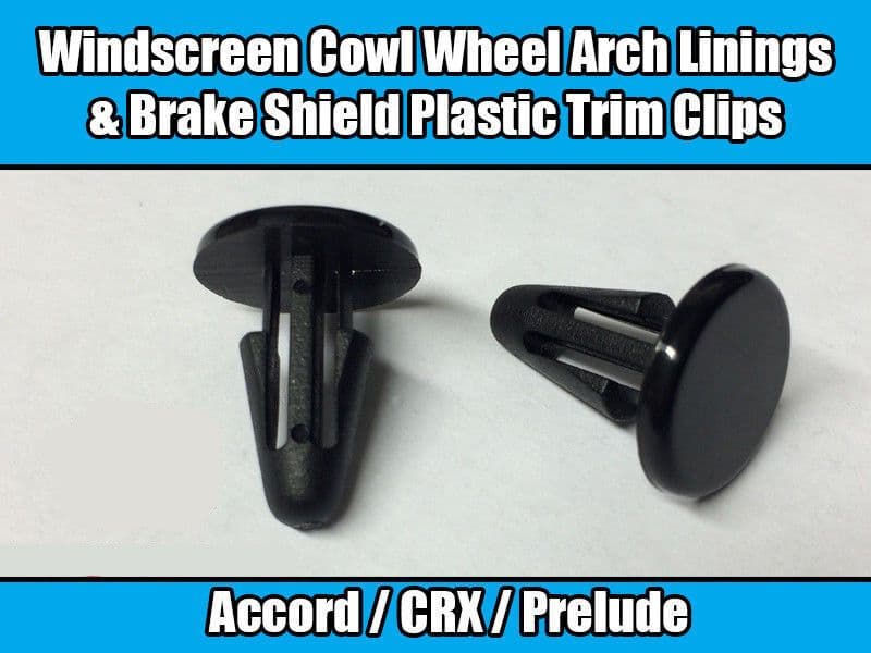 10x Clips for Honda Windscreen Cowl Wheel Arch Linings Brake Shield ...