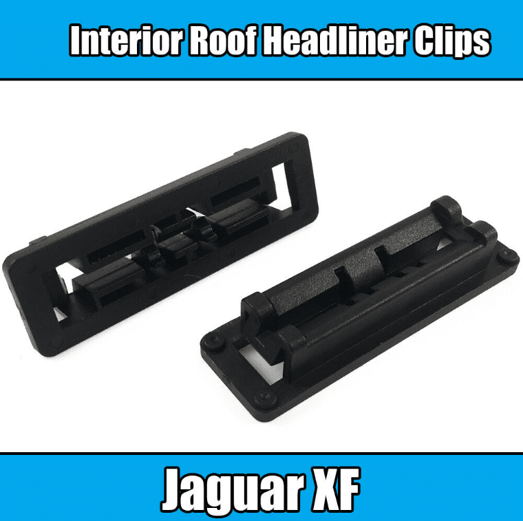 10x Clips for Jaguar Xf 2009 -2015 Interior Roof Headliner Clips Black ...