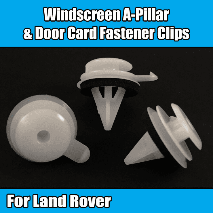 10x Clips for Land Rover Discovery Windscreen A Pillar Door Card ...