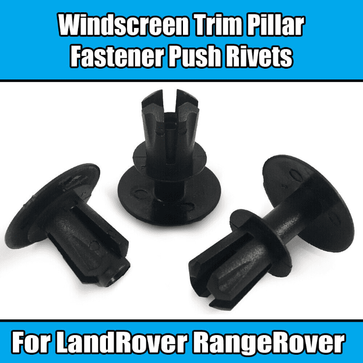 10x Clips for Land Rover Range Rover Freelander Windscreen Trim Pillar ...